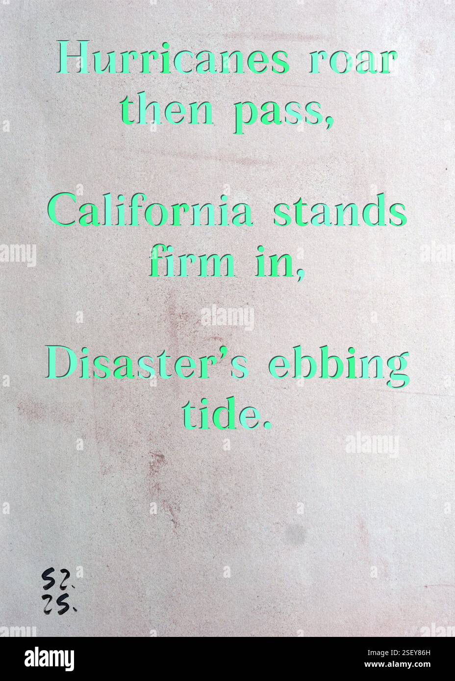 Hurricanes roar then pass, California stands firm in, Disaster's ebbing ...
