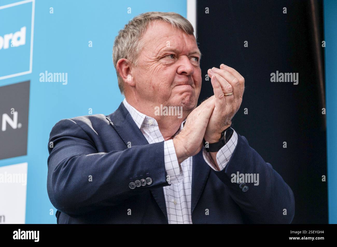 Minister for Foreign Affairs, Lars Løkke Rasmussen during the fifth and ...