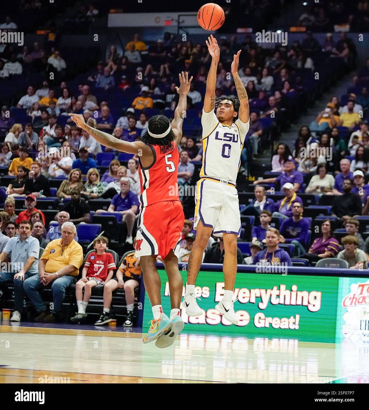 March 11, 2025: February 8, 2025, Baton Rouge, LA , U.S.A: LSU Tigers ...