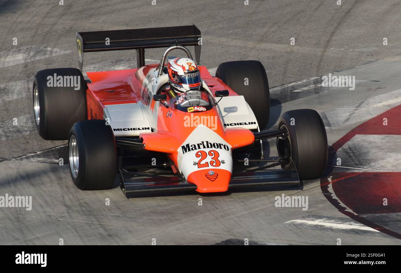Long Beach, CA - April 15, 2023: The Alfa Romeo 182 at the Long Beach ...