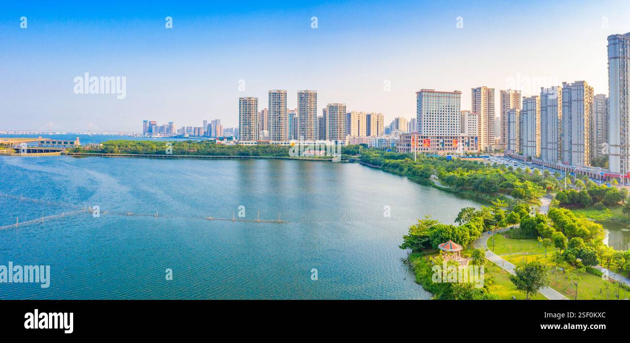 The Beautiful Scenery of Zhanjiang Bay in Guangdong Province, China ...
