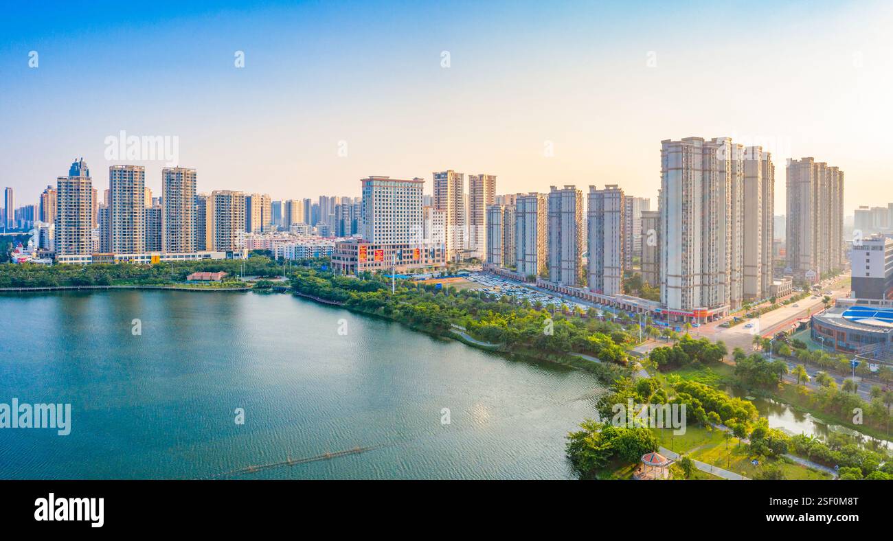 The Beautiful Scenery of Zhanjiang Bay in Guangdong Province, China ...