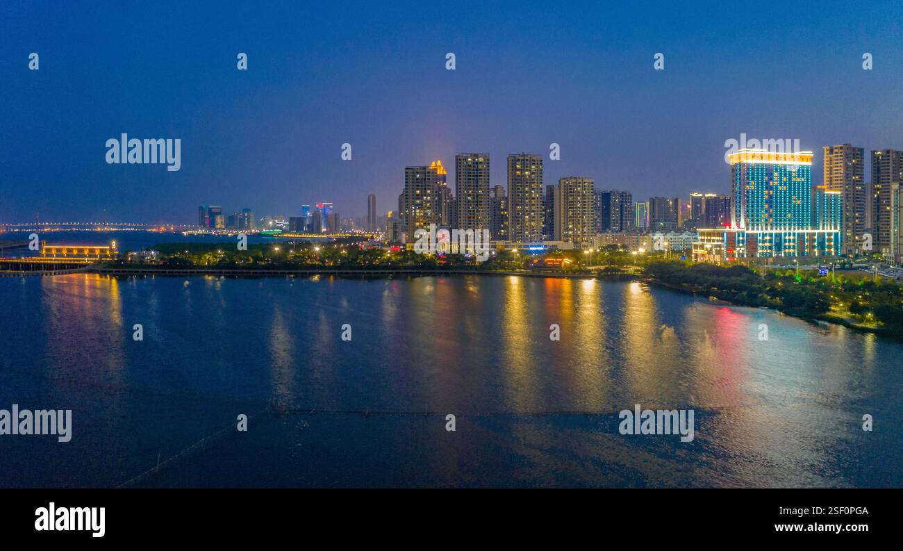 The Beautiful Scenery of Zhanjiang Bay in Guangdong Province, China ...