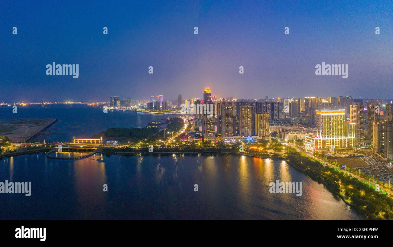 The Beautiful Scenery of Zhanjiang Bay in Guangdong Province, China ...