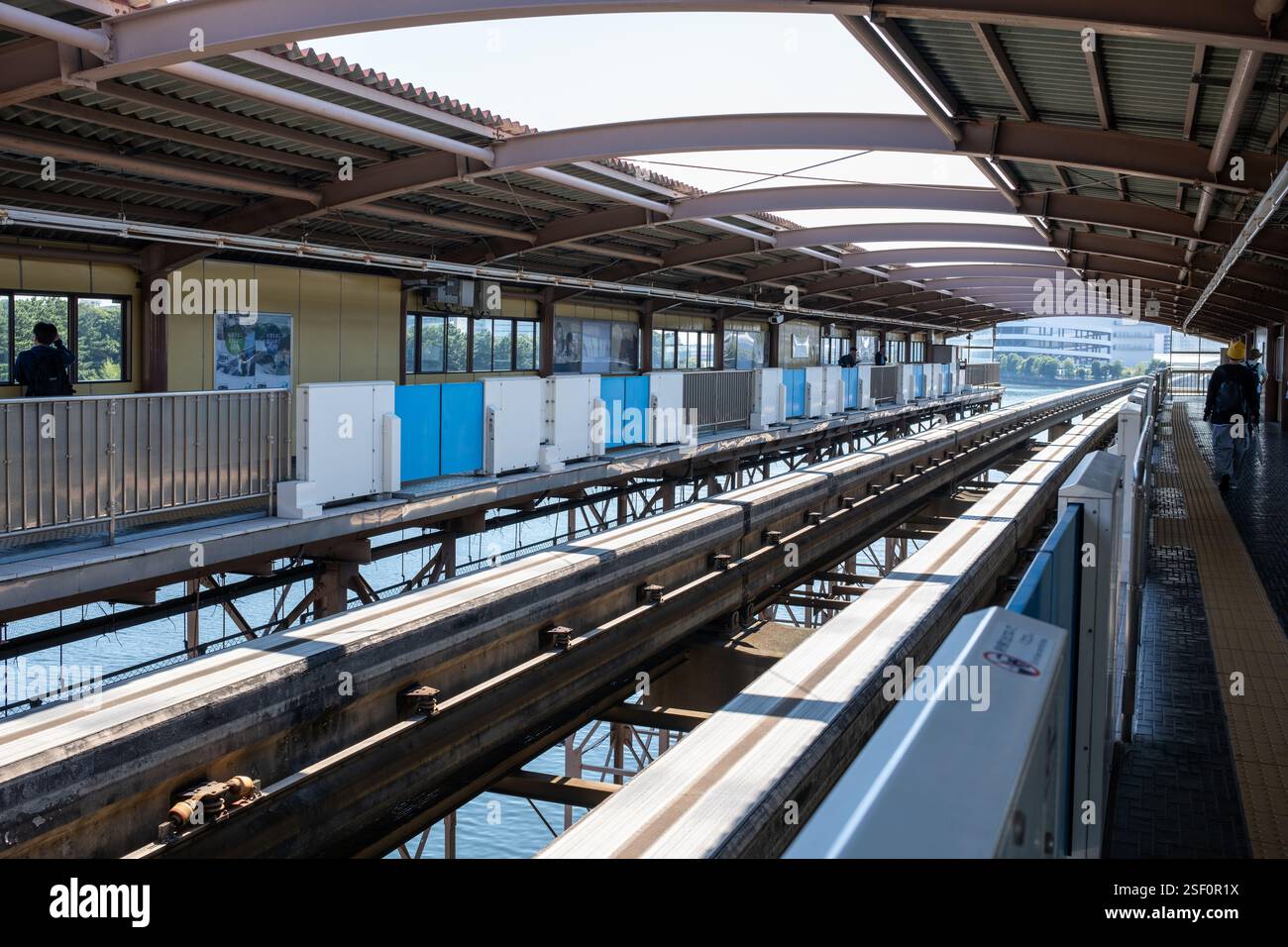 Oi Keibajomae Monorail Station in Tokyo Japan Stock Photo - Alamy