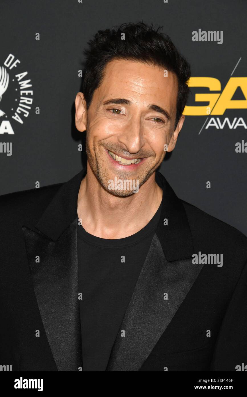 Beverly Hills, Ca. 8th Feb, 2025. Adrien Brody at the 77th annual ...