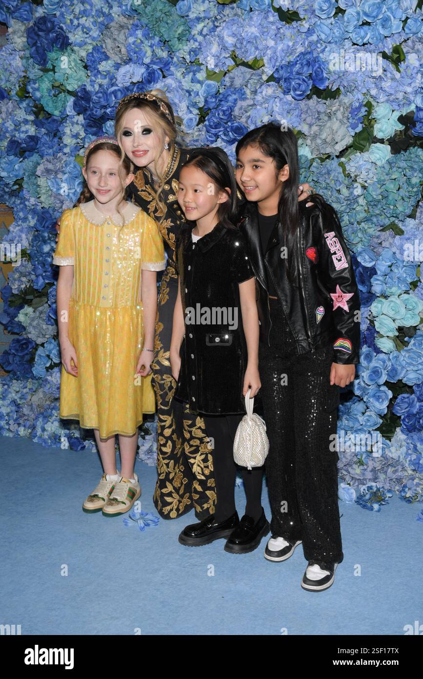 New York, USA. 08th Feb, 2025. Eloise Breckenridge Eisner, Stacey ...