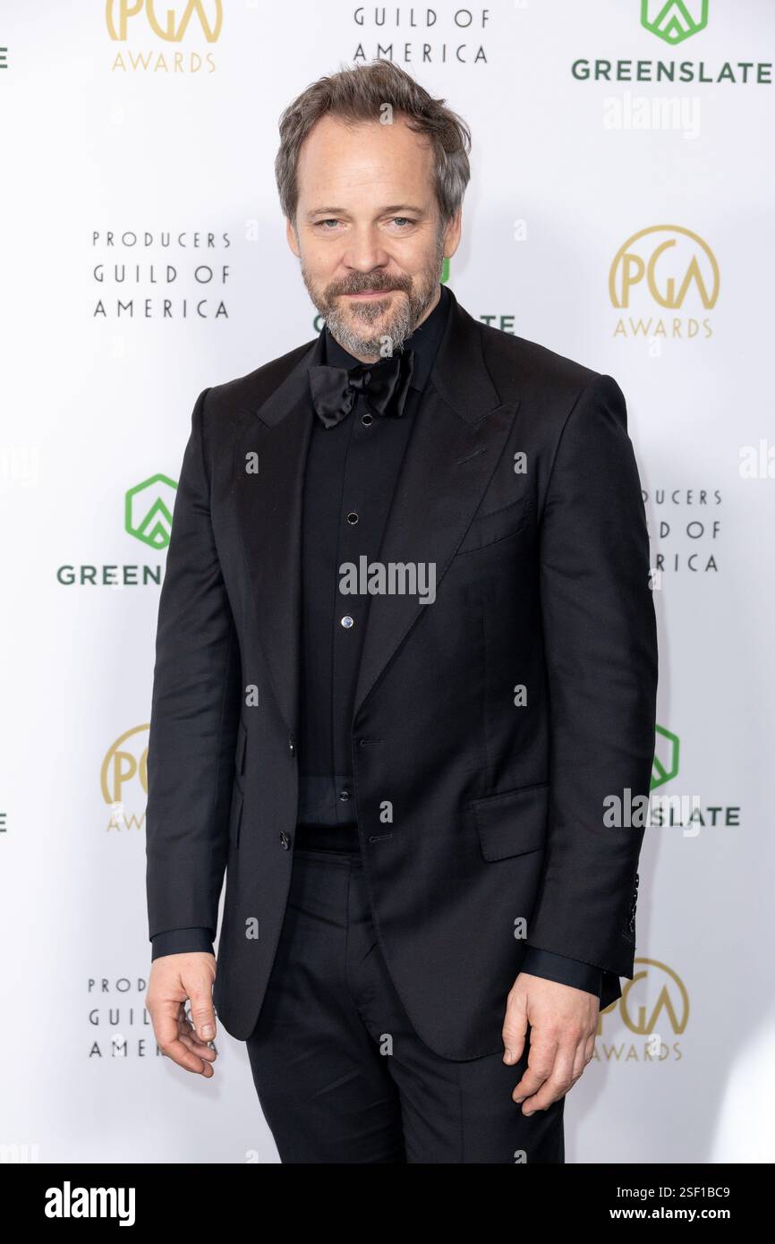Los Angeles, USA. 08th Feb, 2025. Peter Sarsgaard attends the 36th Annual Producers Guild Awards ...
