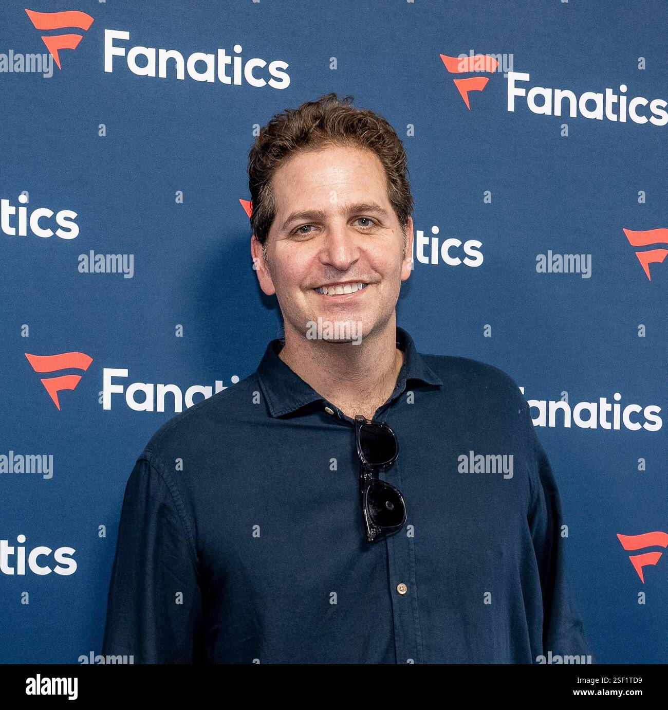 Peter Schraeger attends Michael Rubin's Fanatics Super Bowl party on ...