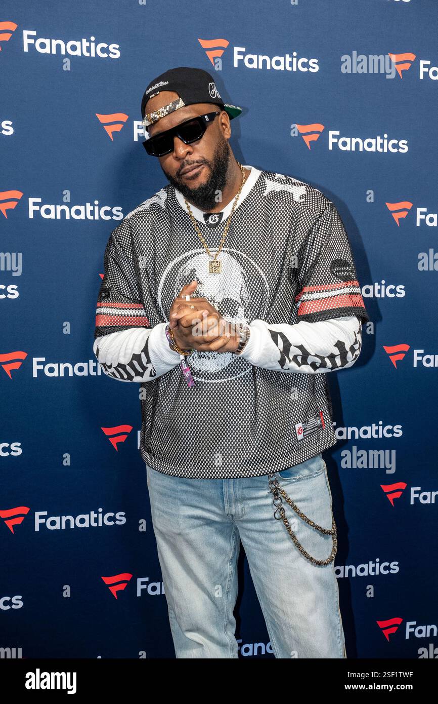 Lance Fresh attends Michael Rubin's Fanatics Super Bowl party on ...