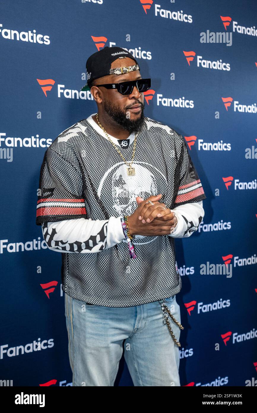 Lance Fresh attends Michael Rubin's Fanatics Super Bowl party on ...