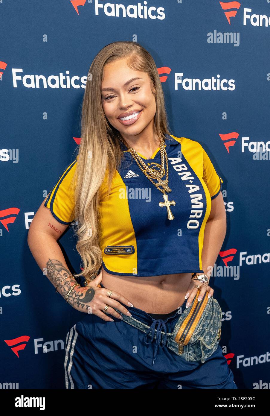 Latto attends Michael Rubin's Fanatics Super Bowl party on Saturday ...