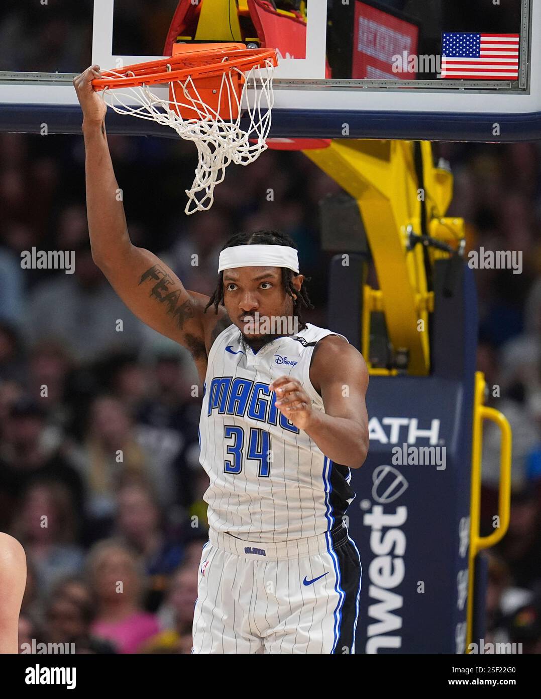 Orlando Magic center Wendell Carter Jr. (34) in the second half of an ...
