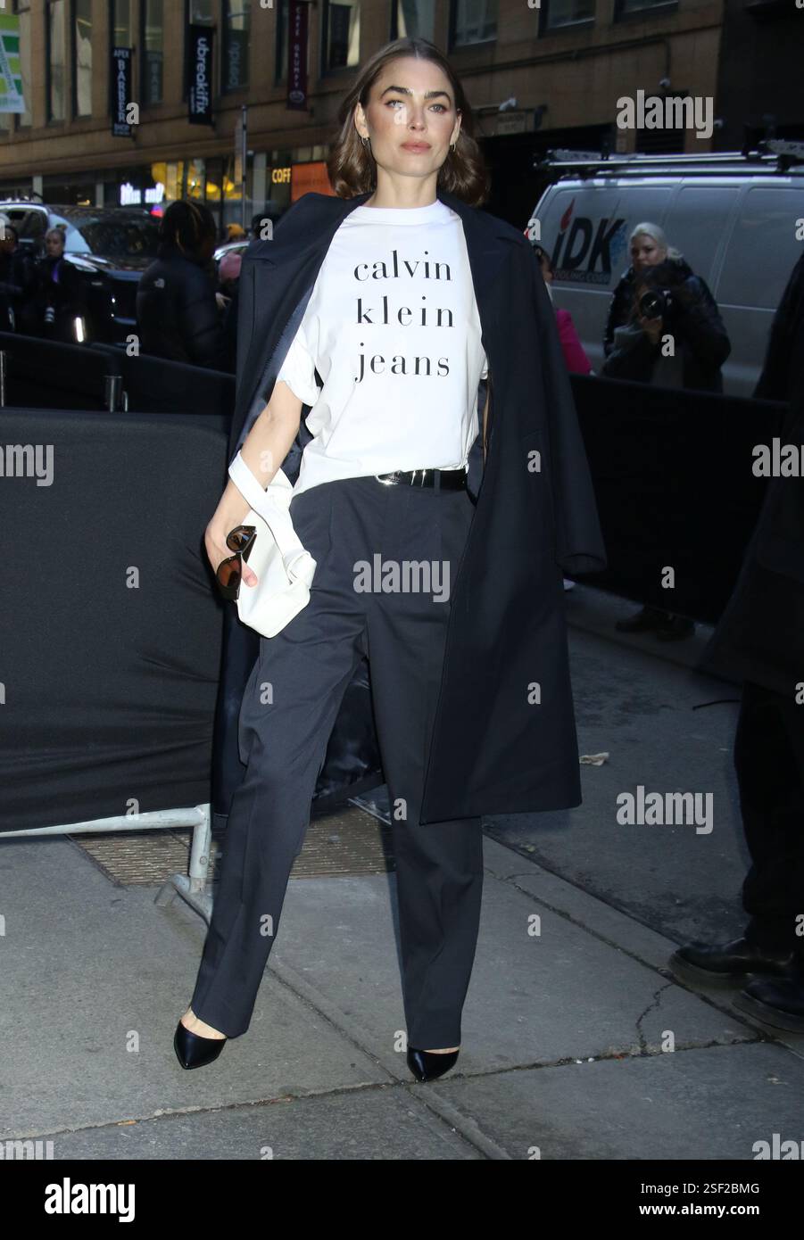 February 07, 2025 Bambi Northwood-Blyth attend Calvin Klein 2025 ...