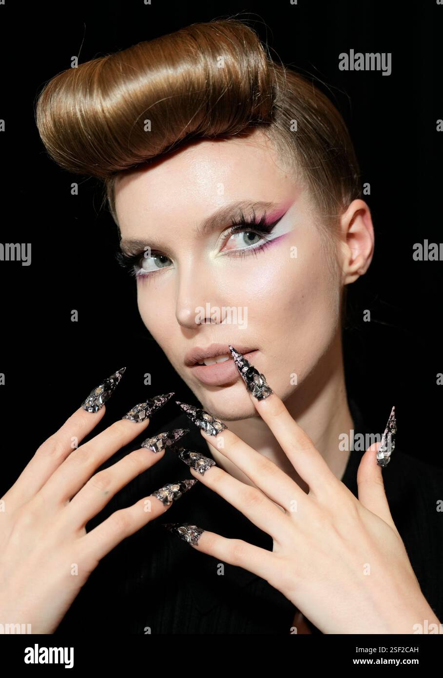 New York, United States. 08th Feb, 2025. The Blonds Fall 2025 ...