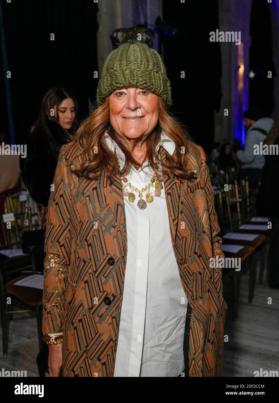 New York, United States. 09th Feb, 2025. Fern Mallis during The Blonds ...
