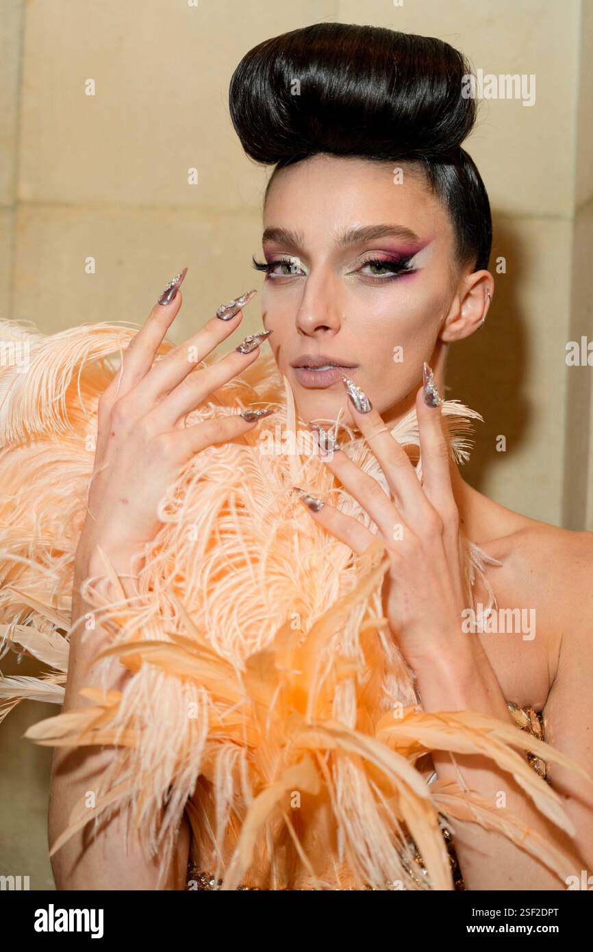 New York, United States. 08th Feb, 2025. The Blonds Fall 2025 ...