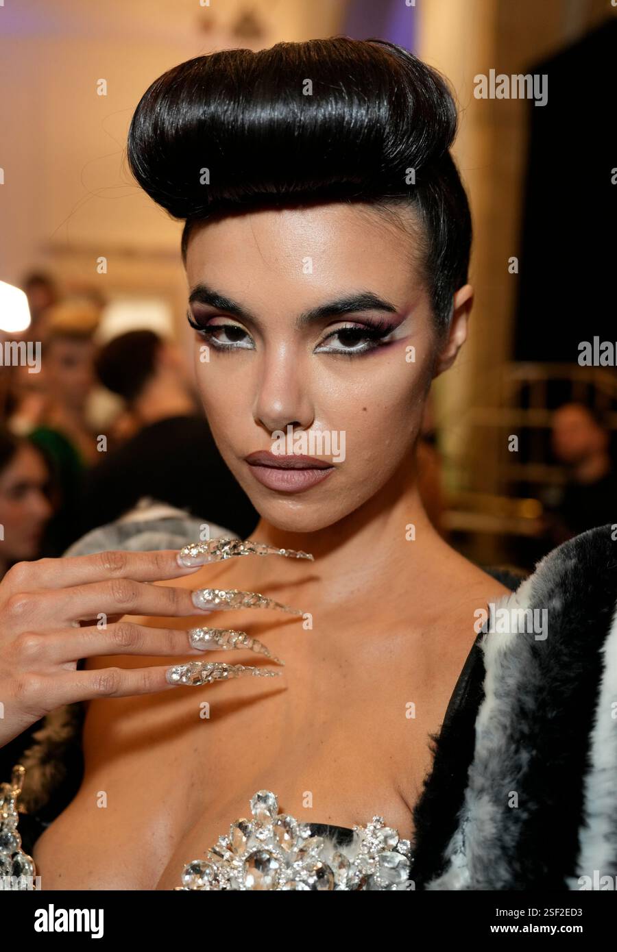 New York, United States. 08th Feb, 2025. The Blonds Fall 2025 ...