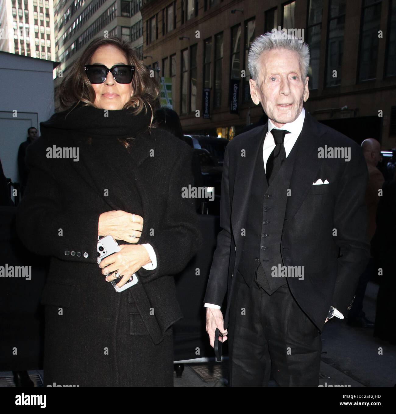 February 07, 2025 Calvin Klein and Kelly Rector attend Calvin Klein ...
