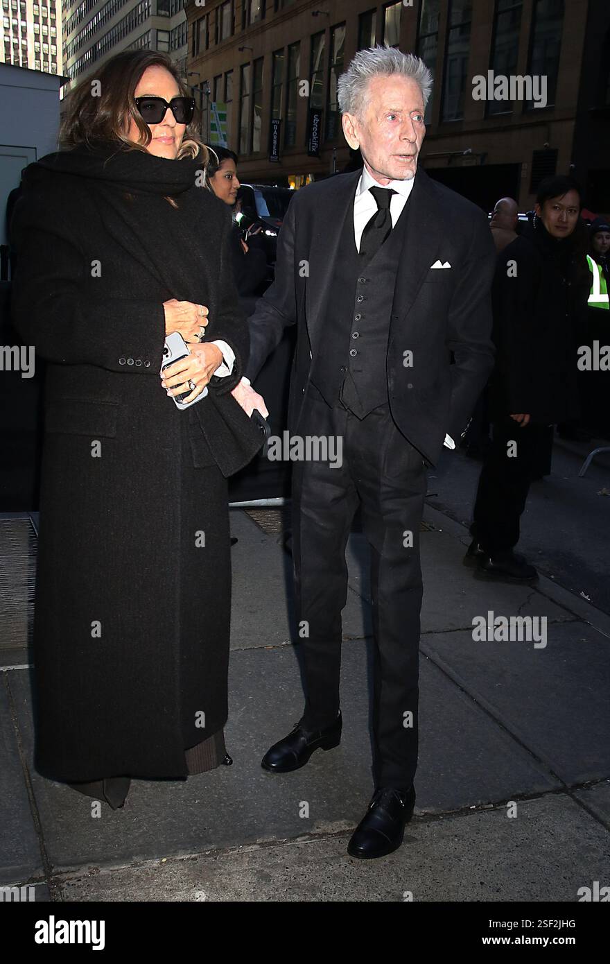 February 07, 2025 Calvin Klein and Kelly Rector attend Calvin Klein ...