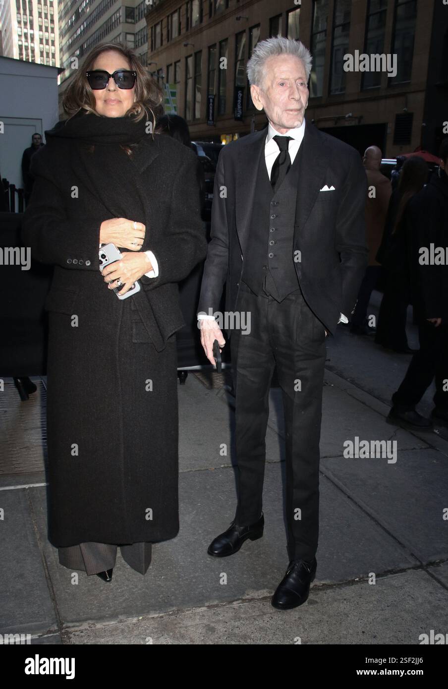February 07, 2025 Calvin Klein and Kelly Rector attend Calvin Klein ...