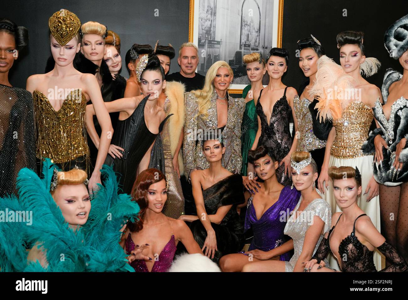 New York, United States. 08th Feb, 2025. The Blonds Fall 2025 ...