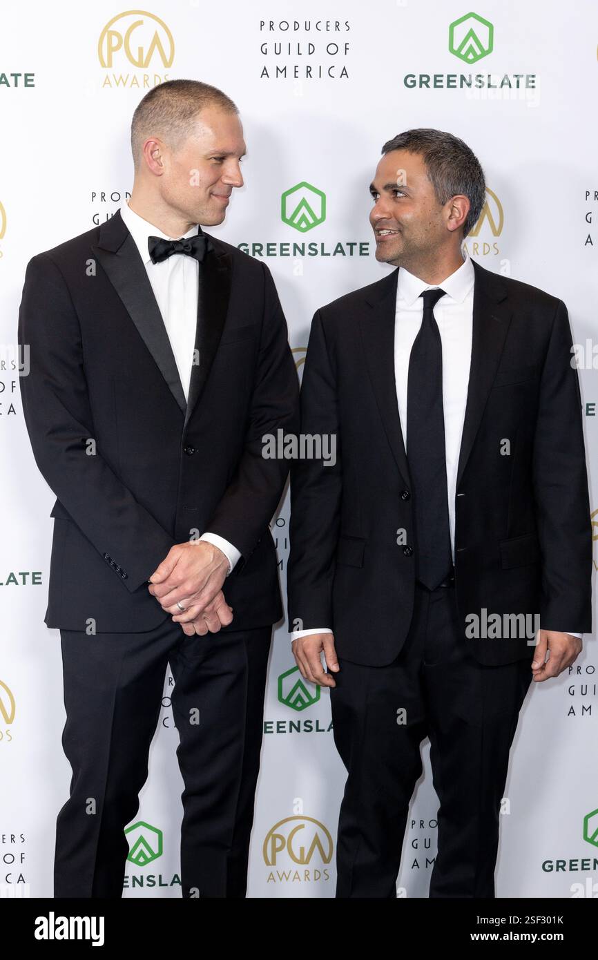 Los Angeles, USA. 08th Feb, 2025. Neil Kopp and Anish Savjani attend ...