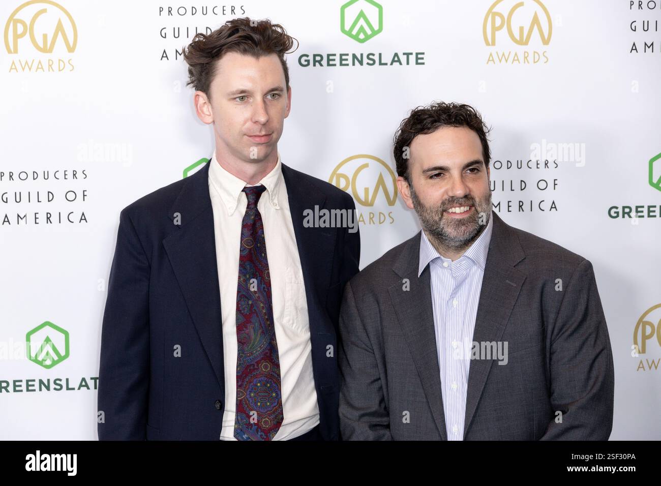 Los Angeles, USA. 08th Feb, 2025. Cooper Wehde and Josh Senior attend ...