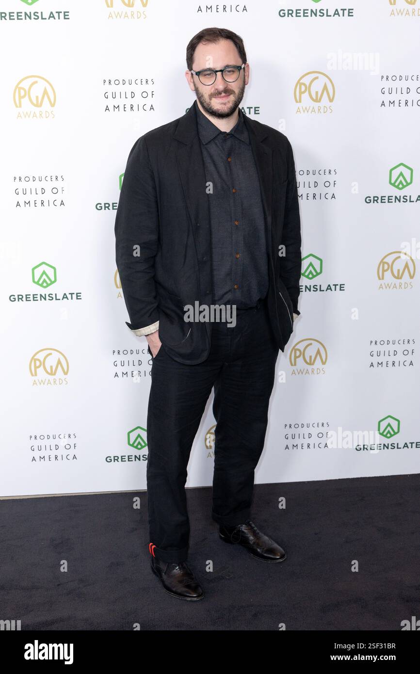 Los Angeles, USA. 08th Feb, 2025. Andrew Morrison attends the 36th Annual Producers Guild Awards ...