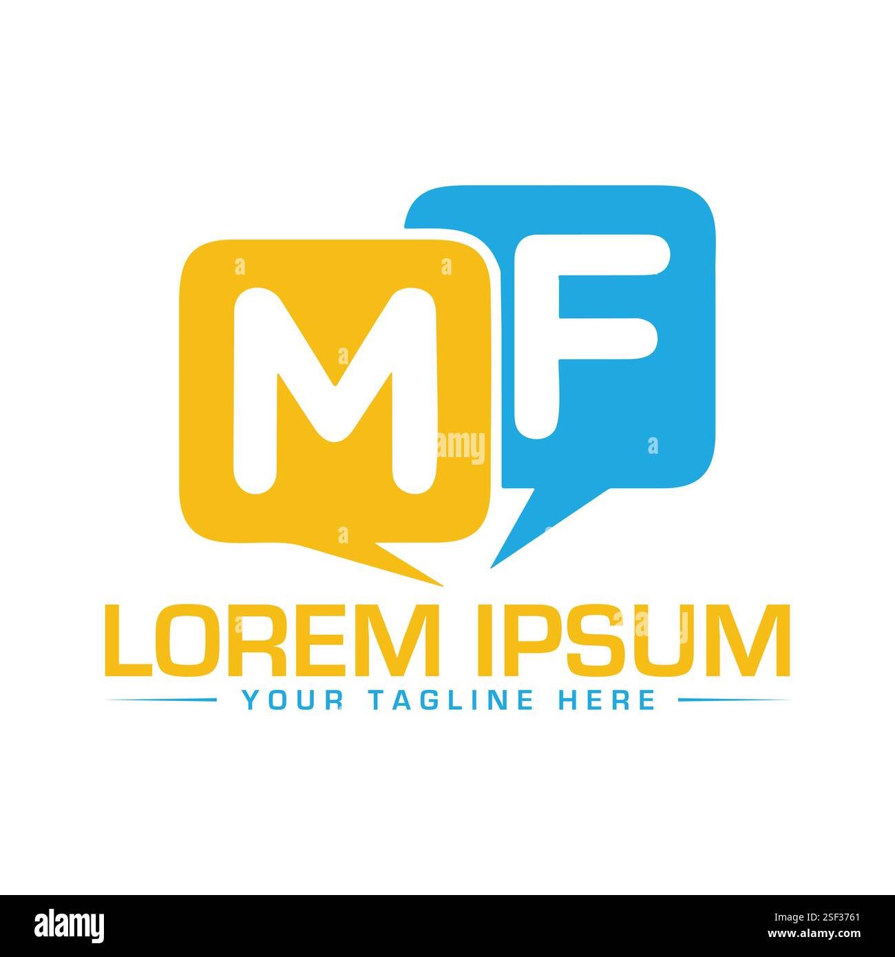 Message icon logo design Stock Vector Image & Art - Alamy