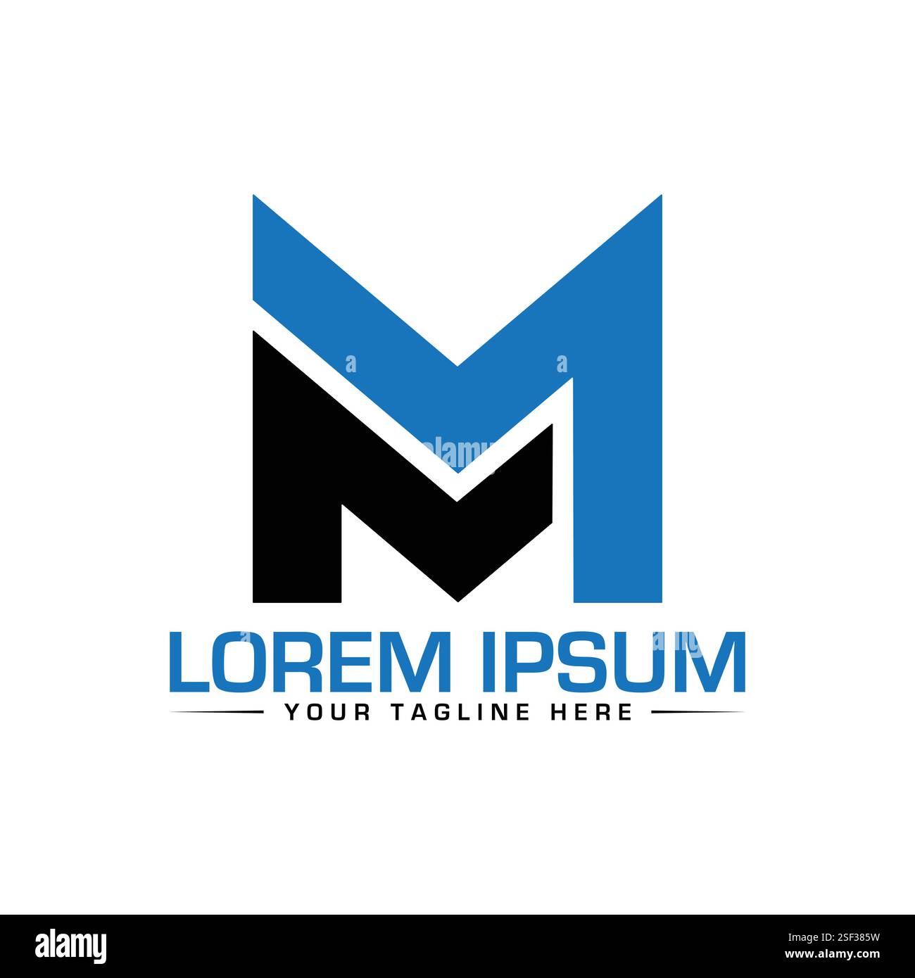 MM Letter Logo Design, M Logo Design Stock Vector Image & Art - Alamy