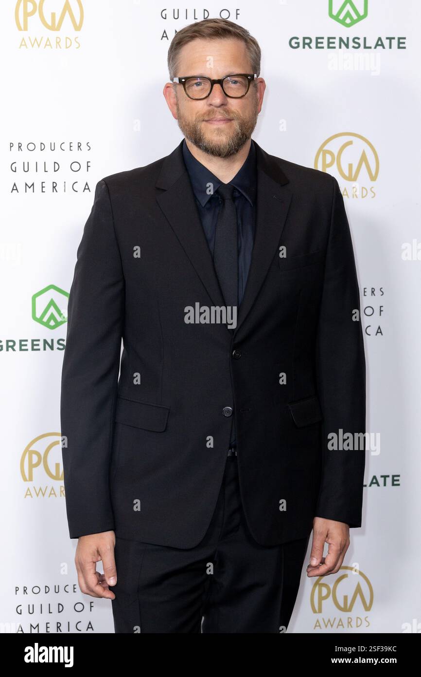 Los Angeles, USA. 08th Feb, 2025. Daniel Pipski attends the 36th Annual Producers Guild Awards ...