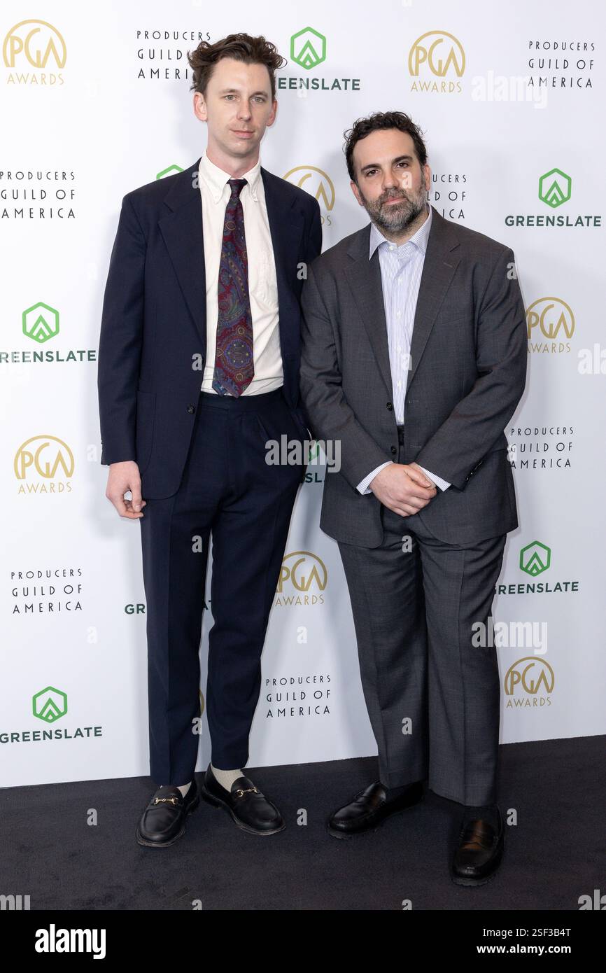 Los Angeles, USA. 08th Feb, 2025. Cooper Wehde and Josh Senior attend ...