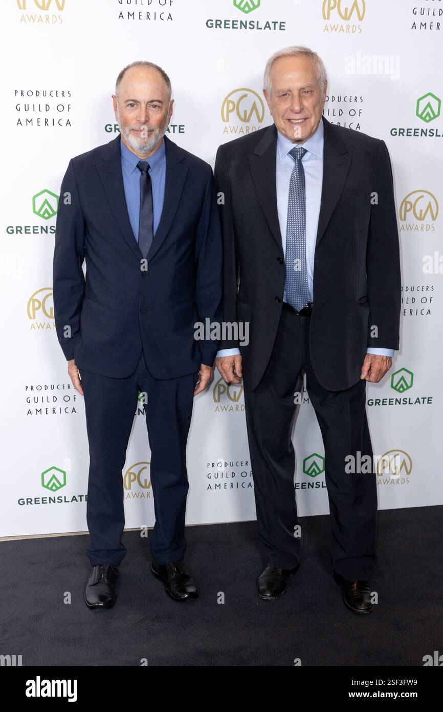 Los Angeles, USA. 08th Feb, 2025. Alex Gartner and Charles Roven attend the 36th Annual ...