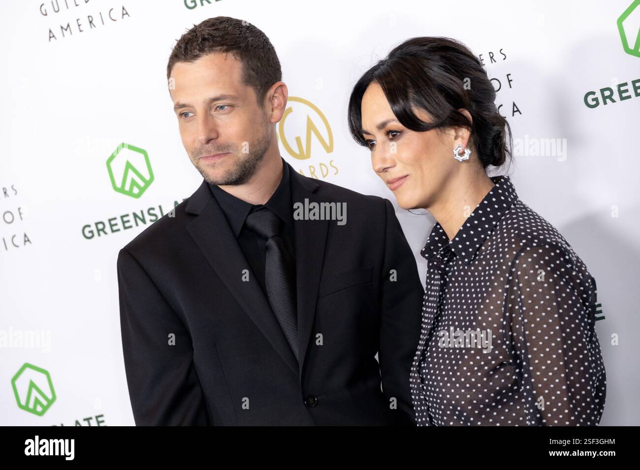 Los Angeles, USA. 08th Feb, 2025. Justin Marks and Rachel Kondo attend ...