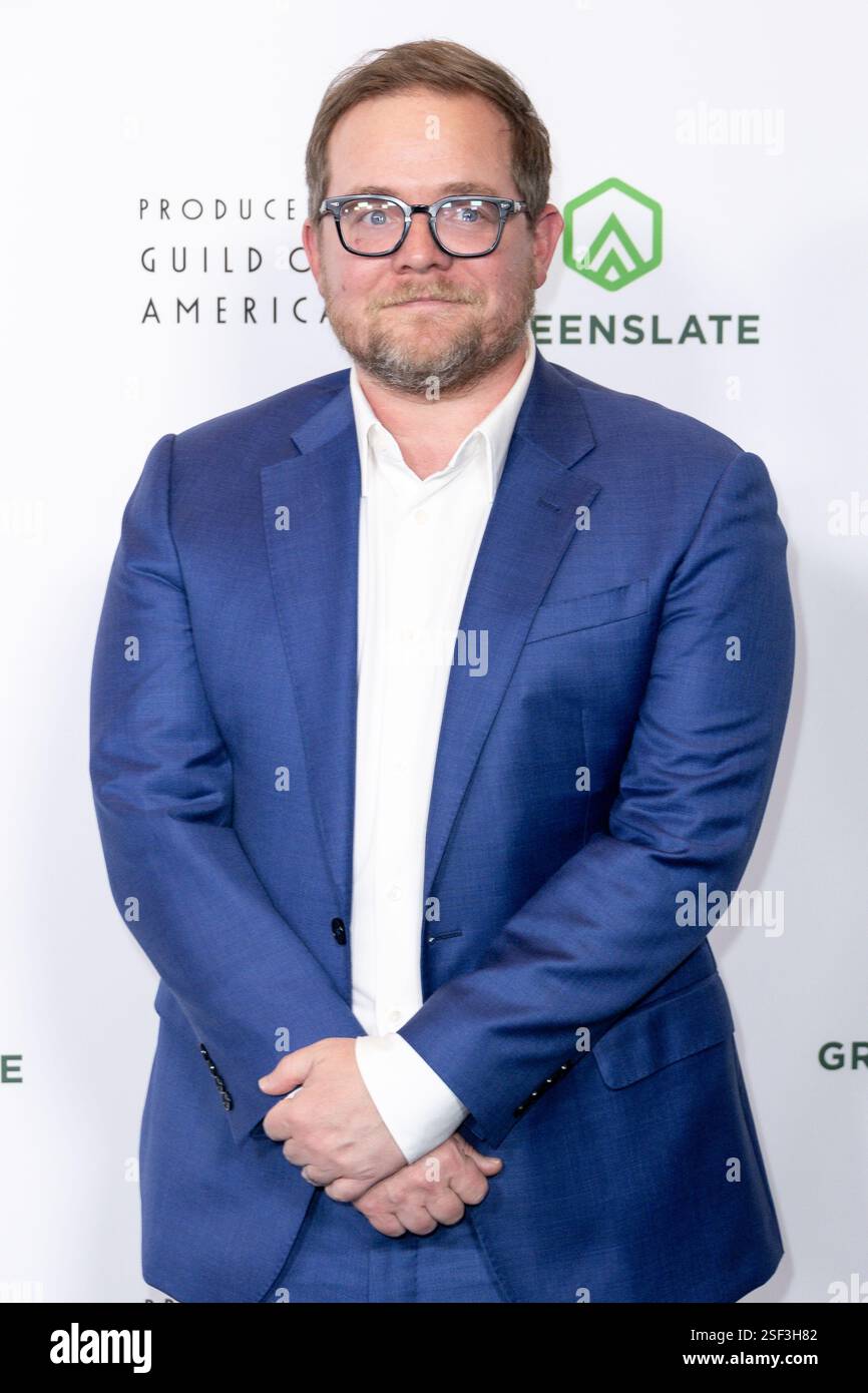 Los Angeles, USA. 08th Feb, 2025. Patrick Schumacker attends the 36th Annual Producers Guild ...