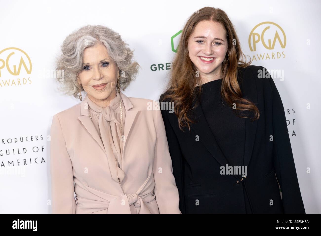 Los Angeles, USA. 08th Feb, 2025. Jane Fonda and Hannah Rosenberg ...