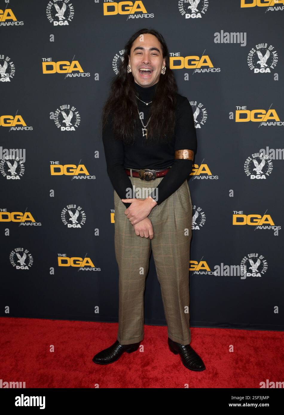 LOS ANGELES, USA. February 08, 2025: Julian Brave Noisecat at the 77th ...