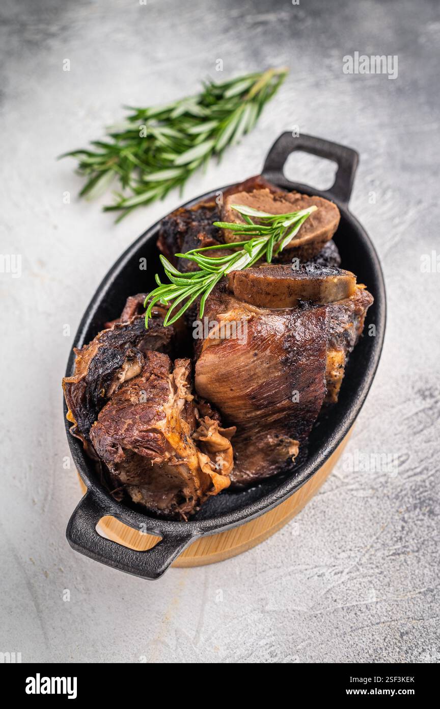 Grilled beef short ribs glistening under natural Beef short ribs slow ...