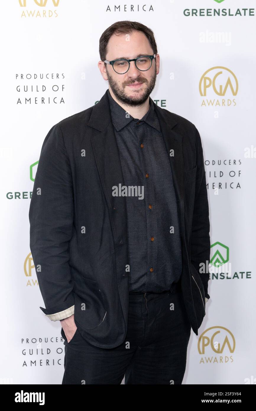 Los Angeles, USA. 08th Feb, 2025. Andrew Morrison attends the 36th Annual Producers Guild Awards ...