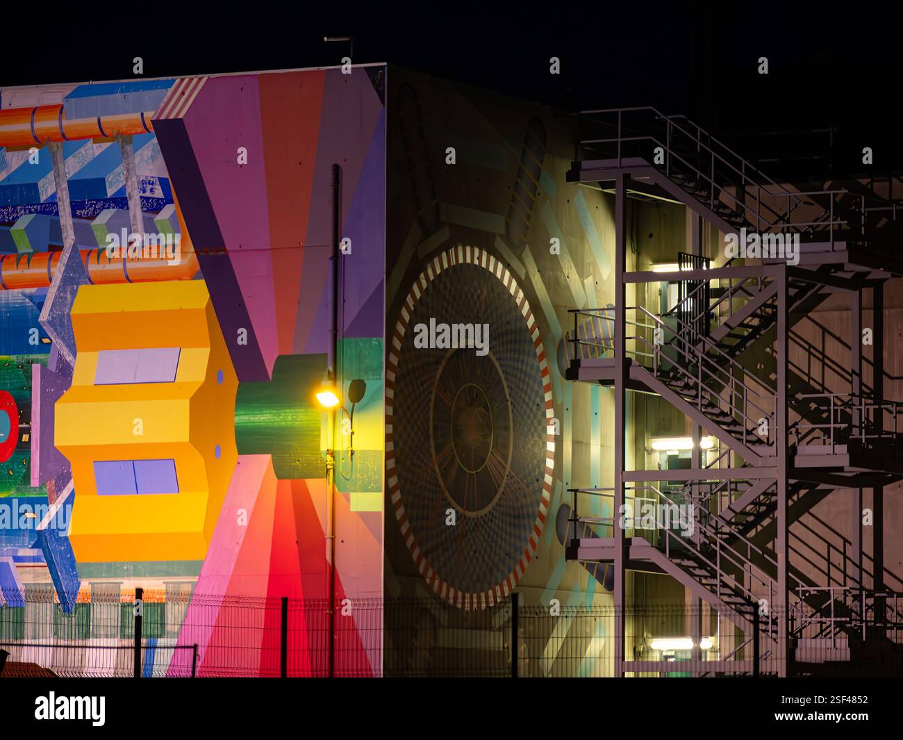 Geneva, Switzerland - February 5, 2025: The building exterior of Atlas ...