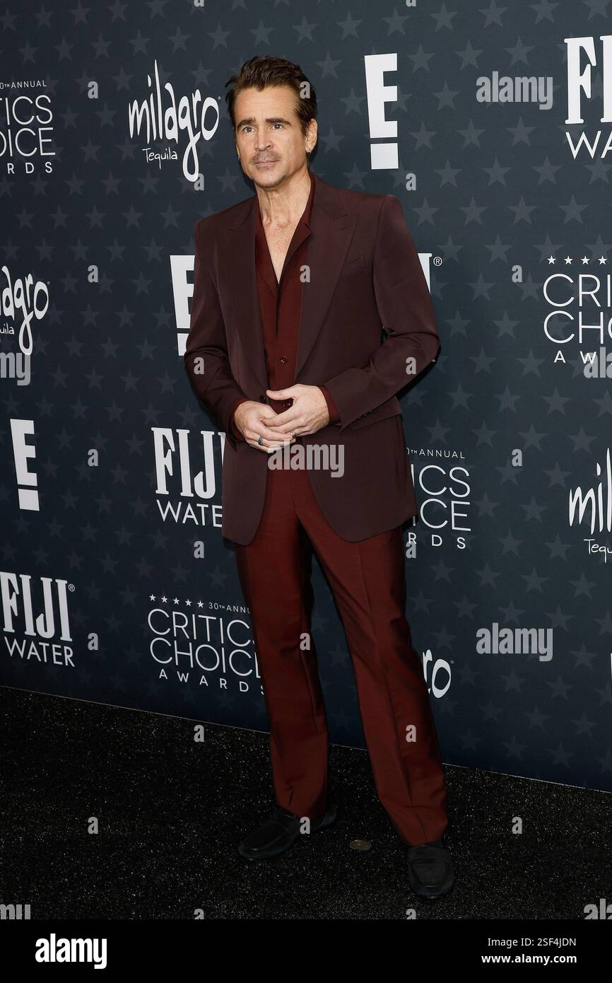February 7, 2025, Santa Monica, California, USA: Colin Farrell at the ...