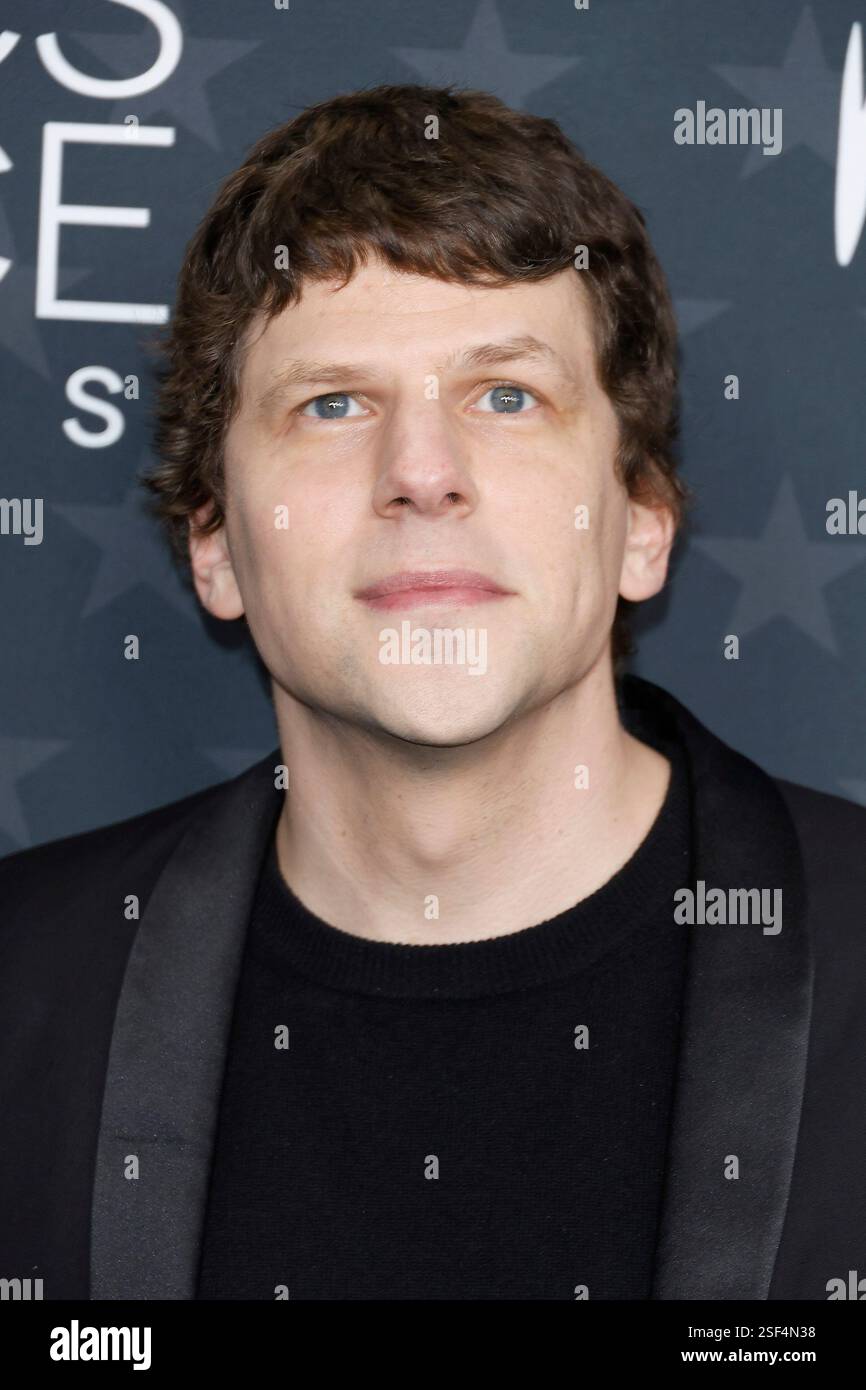 February 7, 2025, Santa Monica, California, USA: Jesse Eisenberg at the ...