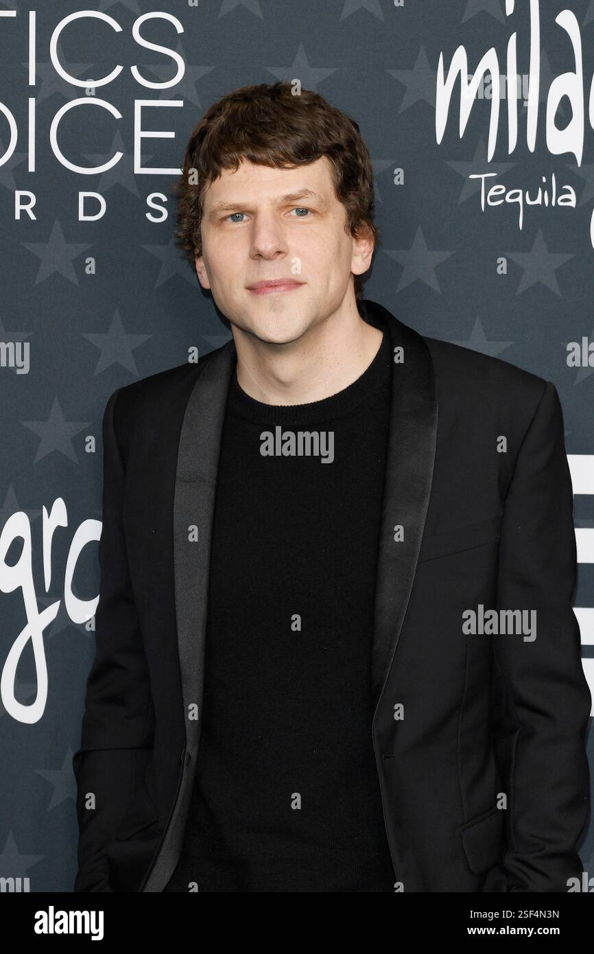 February 7, 2025, Santa Monica, California, USA: Jesse Eisenberg at the ...