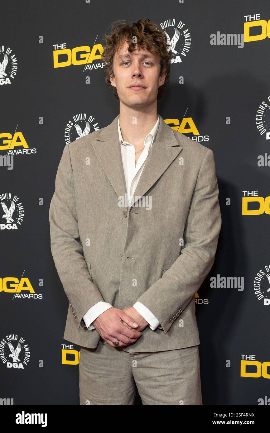 Beverly Hills, USA. 08th Feb, 2025. Halfdan Ullmann Tondel attends the ...