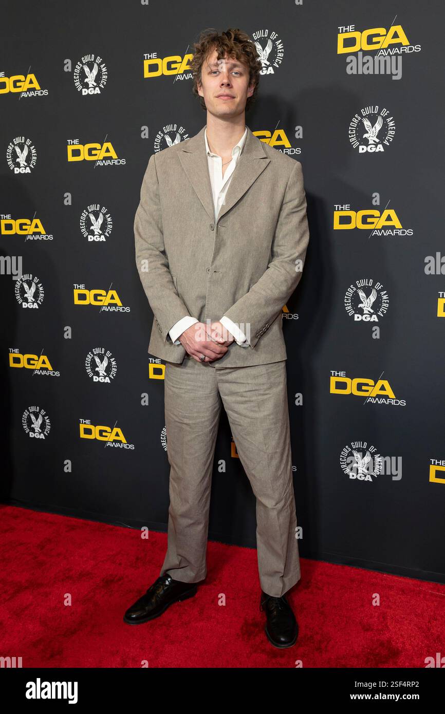 Beverly Hills, USA. 08th Feb, 2025. Halfdan Ullmann Tondel attends the ...