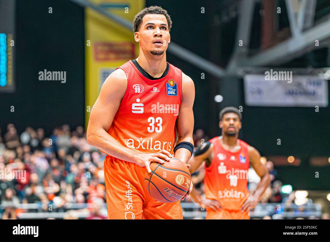 Chemnitz, Deutschland 08. Februar 2025: 1.BBL - 2024/2025 - Niners ...
