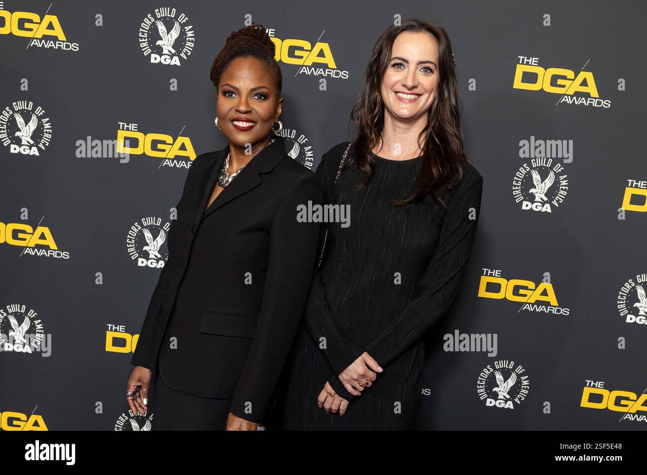 Beverly Hills, USA. 08th Feb, 2025. Angela Patton and Natalie Rae ...