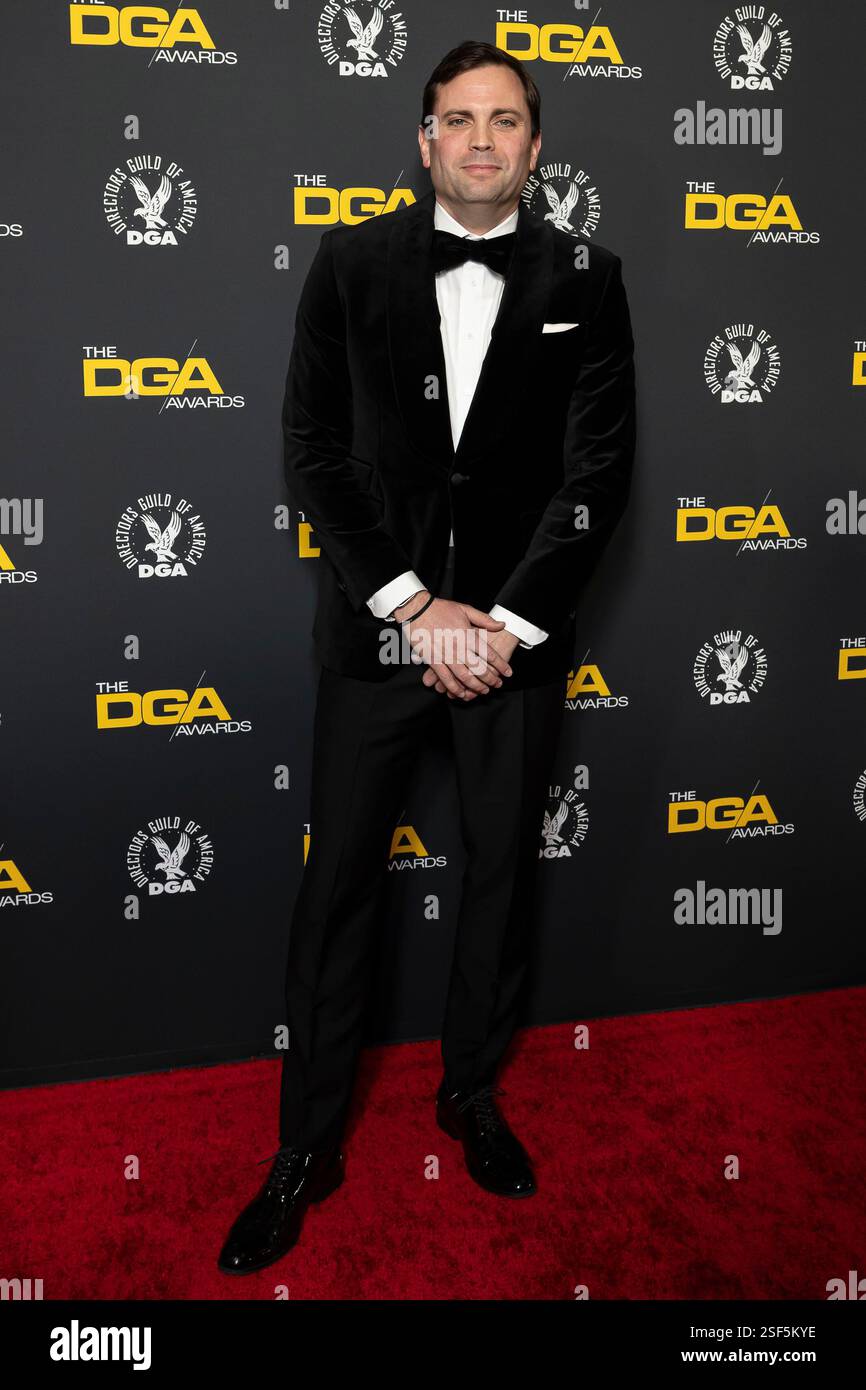 Beverly Hills, USA. 08th Feb, 2025. David Paul Meyer attends the arrivals of “The 77th Annual ...