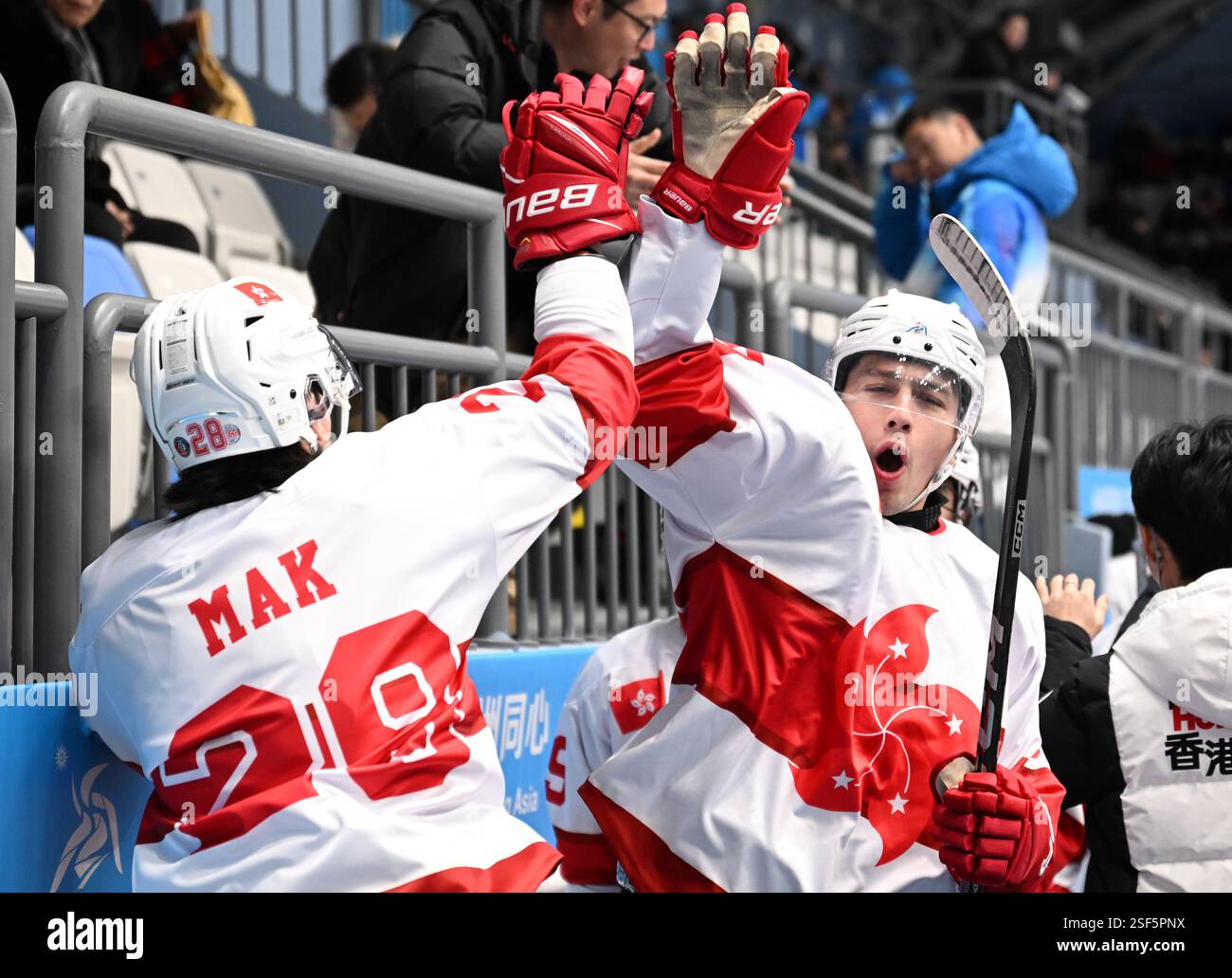 Harbin, China's Heilongjiang Province. 9th Feb, 2025. Mak Randolph Dash ...